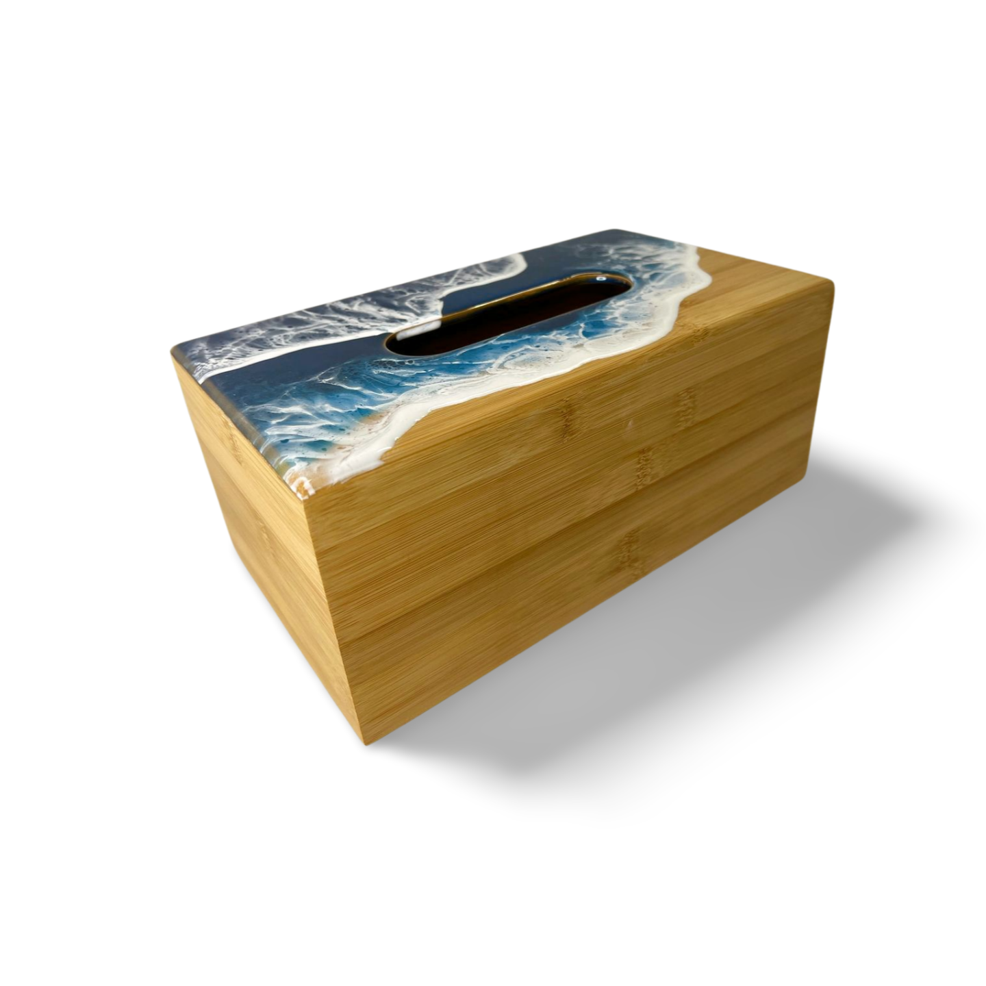 Ocean Themed Tissue Box Cover | Rusted Element Design